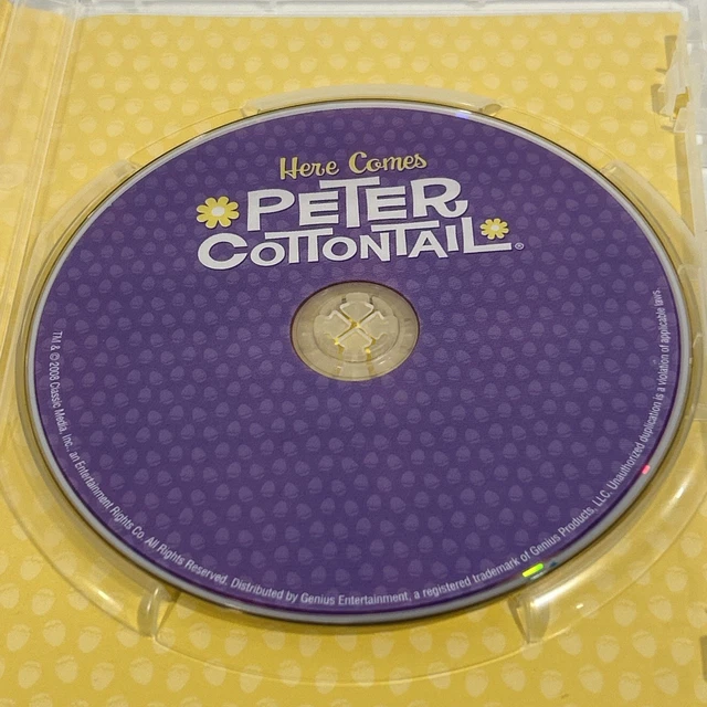 HERE COMES PETER Cottontail DVD Animated Easter Classic £7.05 - PicClick UK