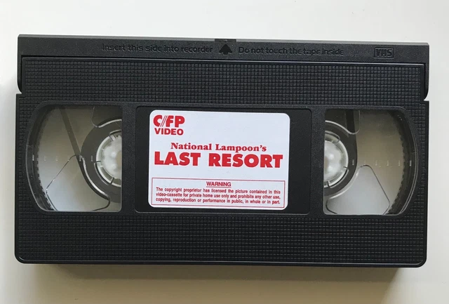 NATIONAL LAMPOON'S LAST Resort VHS CFP Video Corey Feldman Haim Comedy ...