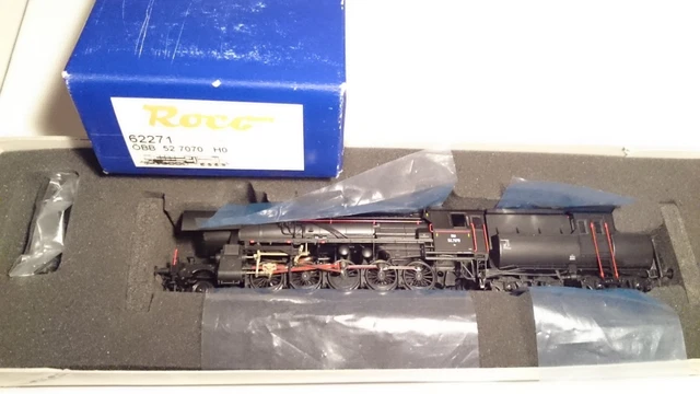 ROCO 62271 DAMPFLOK ,ÖBB 52 7070, H0, anlog In OVP top Zustand EUR 259 ...