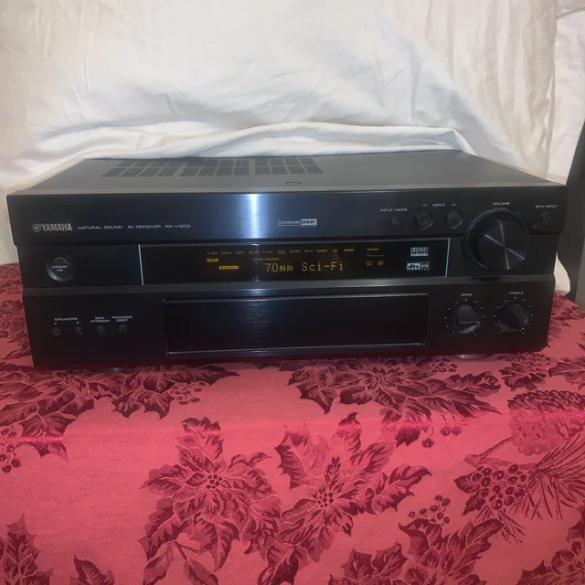 YAMAHA RX-V1200 6.1 Channel Home Theater AV Receiver £143.23 - PicClick UK