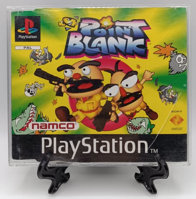 POINT BLANK - PROMO CD Playstation 1 PS1 Video Game Promotional Version ...