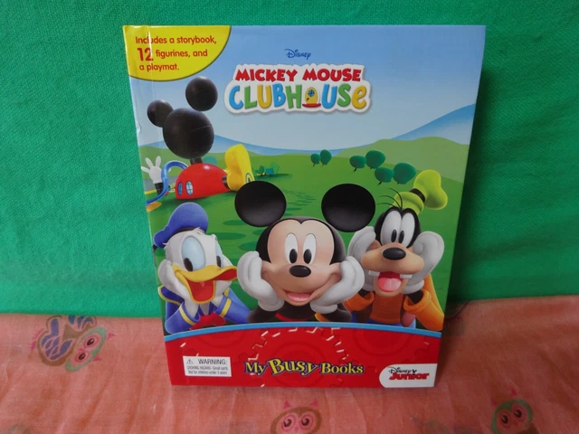 DISNEY JUNIOR MY Busy Books Mickey Mouse Clubhouse $5.00 - PicClick AU