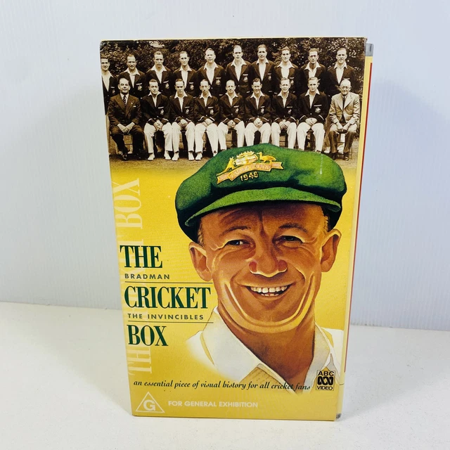 THE CRICKET BOX Bradman & The Invincibles VHS Box Set ABC Rated G $17. ...