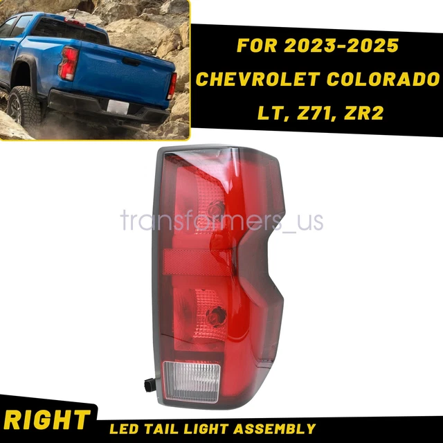 FOR CHEVROLET COLORADO 2023-2025 LED Tail Light Assembly Right ...