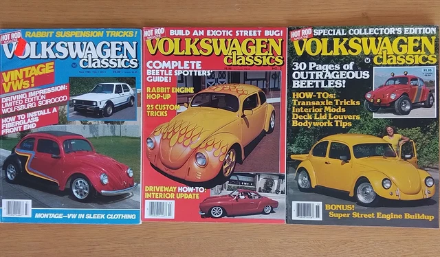 VOLKSWAGEN CLASSICS Cal Look/Buggy Magazines. Early 1980's £5.99 ...