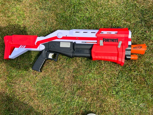NERF FORTNITE TS Mega Bossmerg-12 pistola d'azione pompa tattica ...