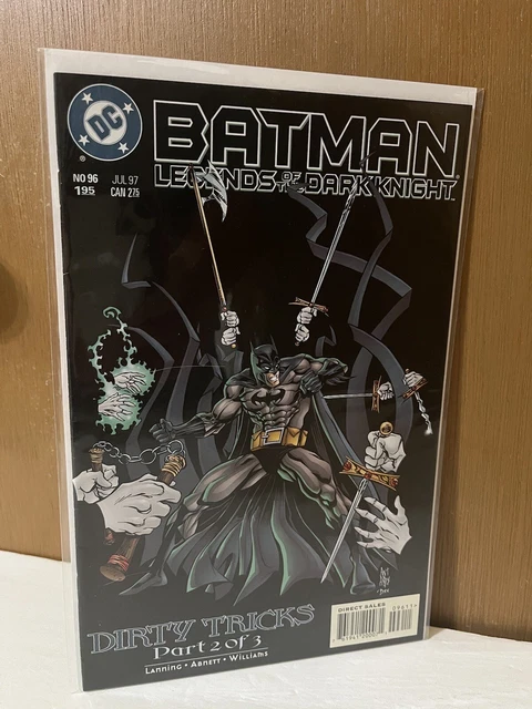 BATMAN LEGENDS OF The Dark Knight 96 1997 DIRTY TRICKS Pt 2 DC Comics ...