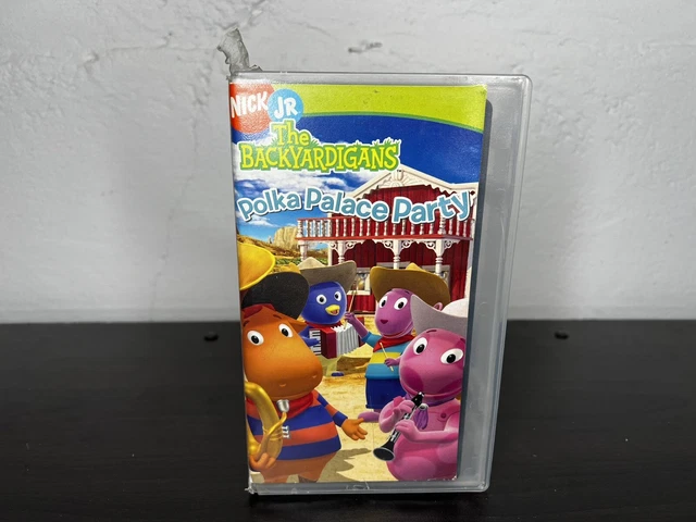 NICK JR THE Backyardigans Polka Palace Party VHS Video Tape Nickelodeon ...