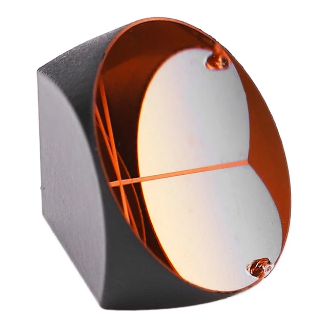 12.7MM CONICAL PRISM Copper Coated Optical Glass Prism Total Station ...