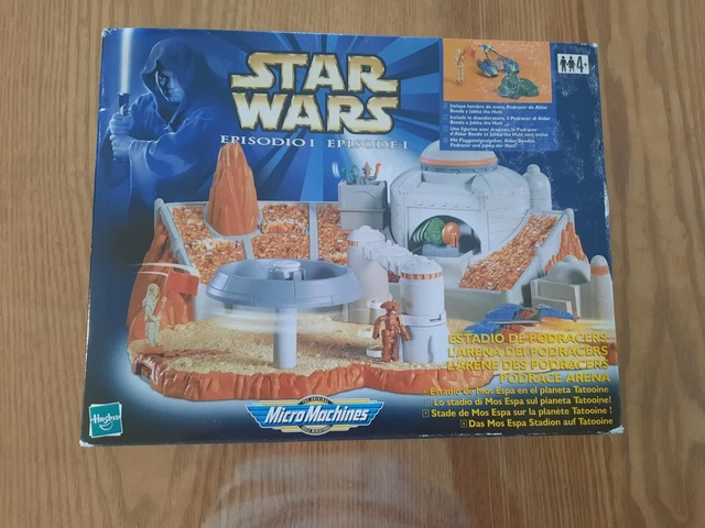 HASBRO MICRO MACHINES Star Wars Episodio 1 Set di gioco Podrace Arena ...
