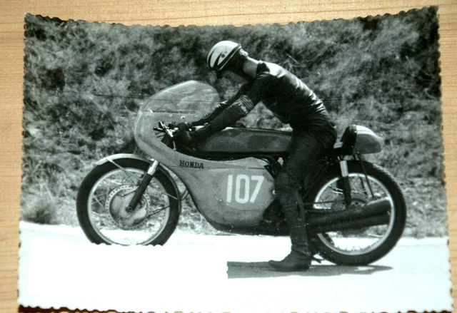 40317 MOTO CORSA Foto Pilota Tommy Robb Irlanda 1963 Bikephoto EUR 10 ...