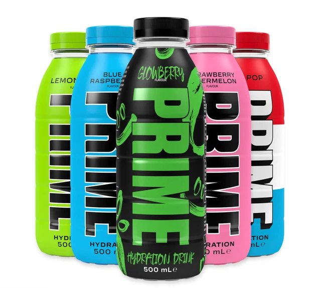 PRIME HYDRATION ENERGY Drink 500Ml Logan Paul & Ksi Choose Flavour Free ...