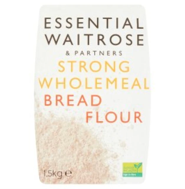 ESSENTIAL STRONG WHOLMEAL Bread Flour 1.5kg £5.98 - PicClick UK