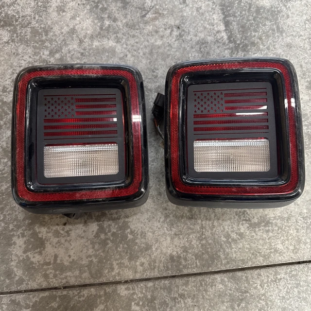 2018-2025 JEEP WRANGLER JL Halogen Tail Light Left Driver's Side OEM ...