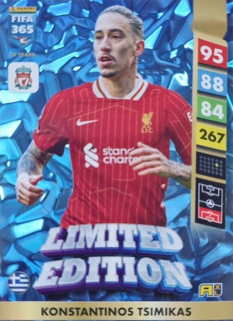 PANINI FIFA 365 2025 XXL limited Edition FC Liverpool Konstantinos ...