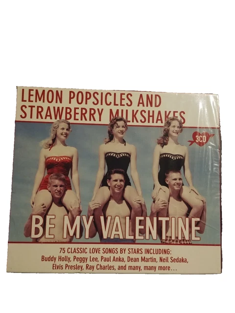 LEMON POPSICLES & Strawberry Milkshakes BE MY VALENTINE MUSIC CD NEW ...