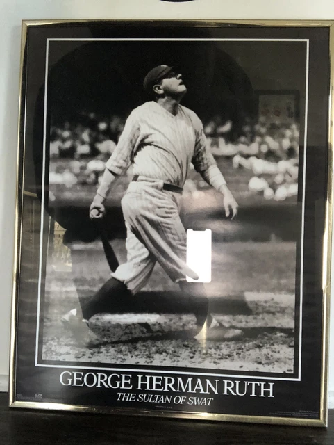VINTAGE NEW YORK Yankees George Herman "Babe" Ruth The Sultan of Swat ...