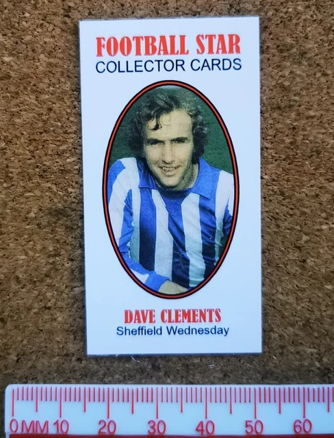 FOOTBALL STAR COLLECTORS Cards Player Card - SHEFFIELD WEDNESDAY Dave ...