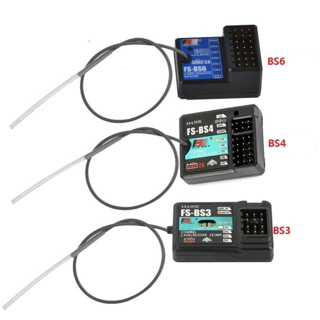 2.4G RECEIVER For Flysky FS-BS6 BS3 BS4 Receiver Long Range Transmitter ...