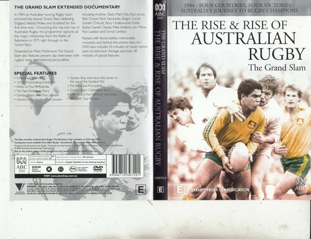 THE RISE AND Rise of Australian Rugby-The Grand Slam 1984-Rugby Au ...