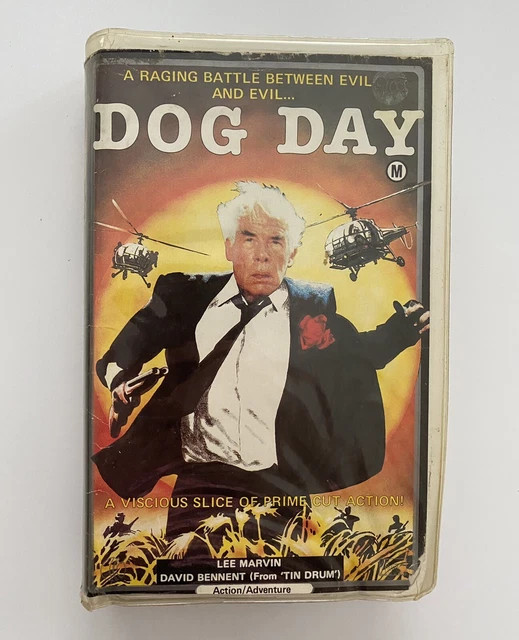 DOG DAY [VHS] K-Tel Filmways VTC Video Big Box Ex-Rental Action Lee ...