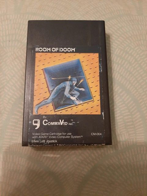 Room Of Doom Pour Atari 2600 Par Commavid Testé Fonctionne Eur