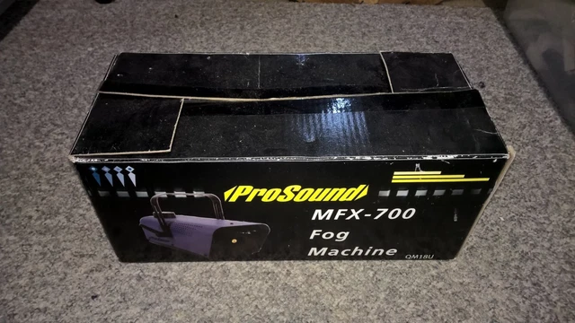 PROSOUND 700W FOG machine MFX-700 with remote £15.00 - PicClick UK