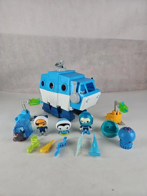 OCTONAUTS GUP I, Figures, Cbeebies, Sea Creatures, Bundle, Peso, Kwazii ...