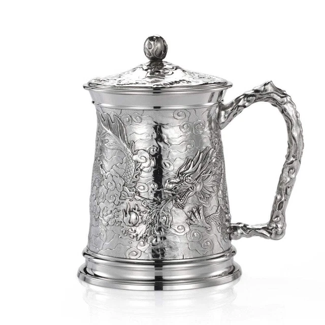 ROYAL SELANGOR HAND Finished Dragon Collection Pewter Oriental Dragon ...