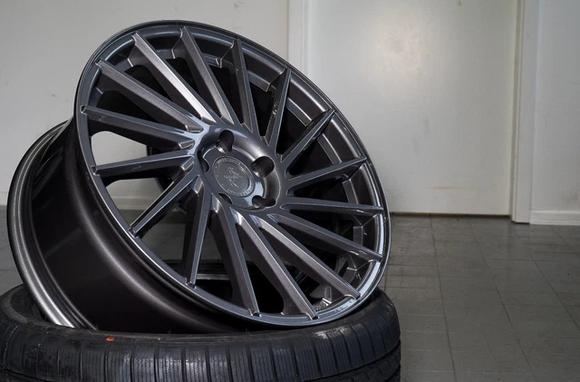 18 Zoll Keskin Kt17 Alu Felgen 8x18 Et45 5x112 Grau Für Audi Vw Seat