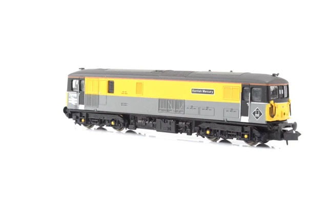 DAPOL N GAUGE - Class 73 BR Railfreight Dutch Livery 73119 - Boxed £79. ...