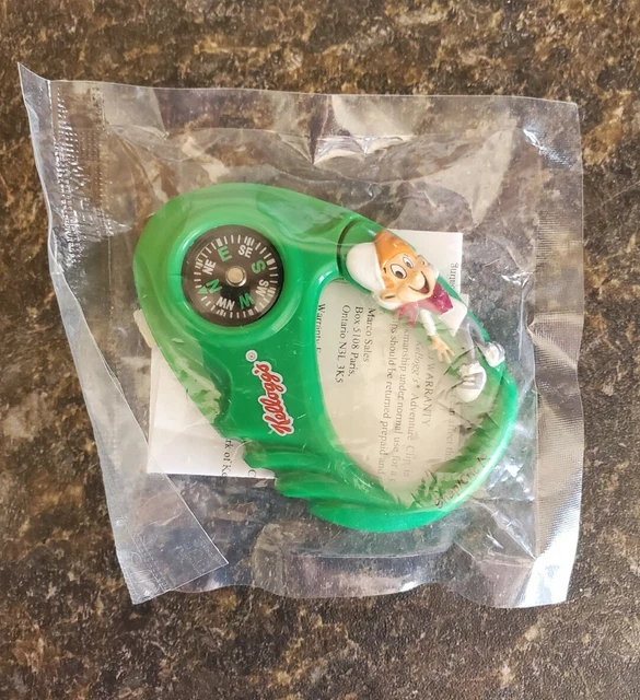 VINTAGE KELLOGG'S RICE Krispies "SNAP" Promotional COMPASS with Light ...