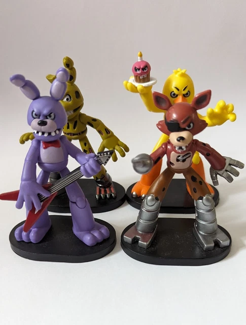 FIVE NIGHTS AT Freddy's Figures Bonnie, Foxy, Chica & Spring Trap ...