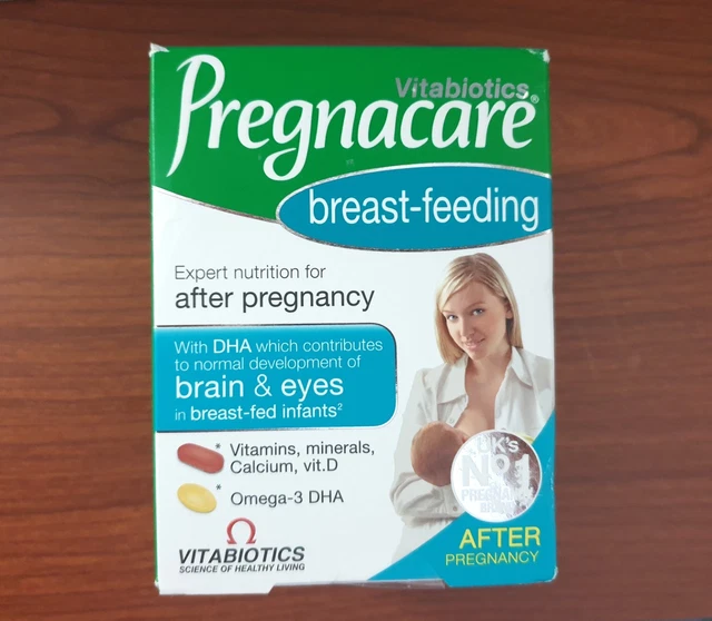 VITABIOTICS PREGNACARE BREAST-FEEDING 84 Tabs/Caps £9.71 - PicClick UK