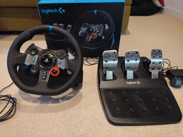 LOGITECH G29 RACING Steering Wheel and Pedals for PC/Playstation ...