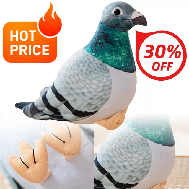PIGEON BIRD SOFT Plush Toy Teddy Stuffed AnimalKid Christmas Gift ...