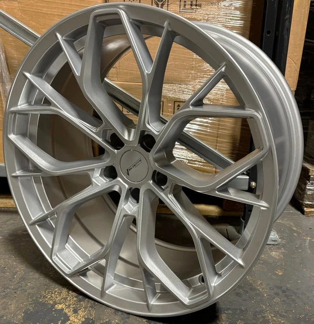 19& TOYOTA PROACE-MAX 2024-2026 Velocity Vf3 Flow Formed Silver 8.5J ...