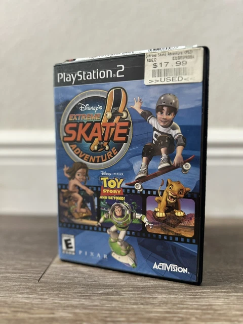 DISNEY'S EXTREME SKATE Adventure PlayStation 2 PS2 COMPLETE CIB USA ...