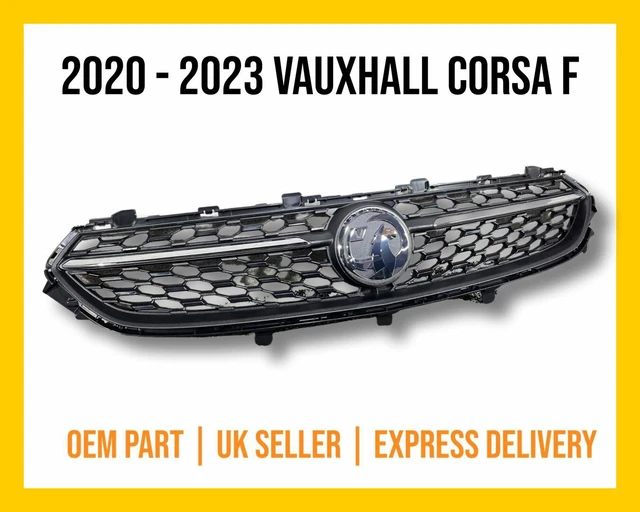 2021 + VAUXHALL Corsa F Front Bumper Radiator Grill Complete - Oem ...