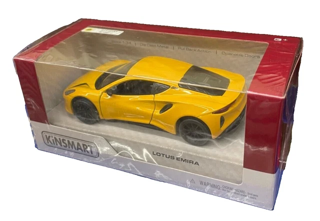 LOTUS EMIRA SCALE 1:3 4 Breech Loading pull back Kinsmart Model IN ...