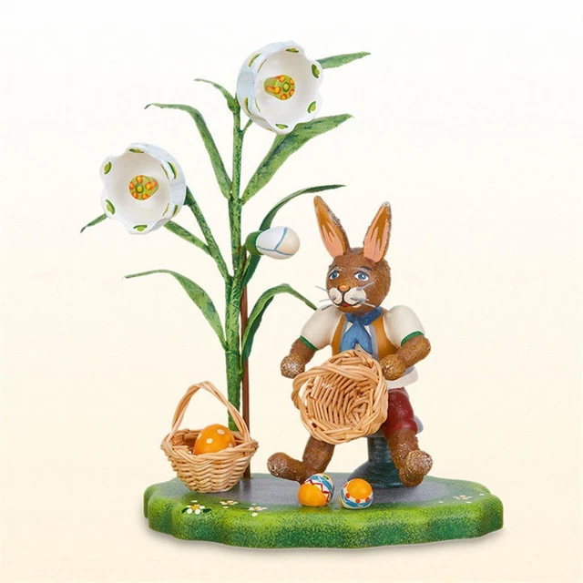 ORIGINAL HUBRIG NEUHEIT 2021 Osterkörbchen Hasenland Ostern 2021 Erzgebirge EUR 45,00 - PicClick DE