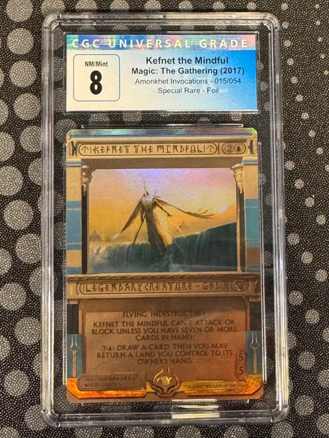 MTG KEFNET THE Mindful Foil Amonkhet Invocations CGC 8 Magic EUR 17,77 ...