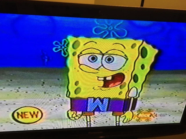 SPONGEBOB SQUAREPANTS MARATHON 2002 Nickelodeon Commercials VHS Blank £ ...