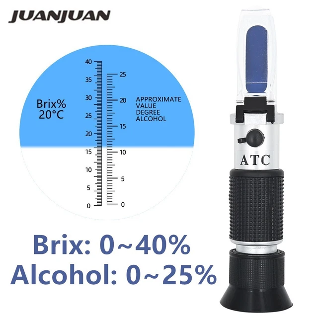 REFRACTOMETER GLYCOL DETECTOR Antifreeze Coolant Tester Battery Tester ...