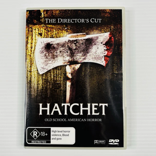HATCHET DVD THE Director’s Cut 2006 Region 4 PAL Tracked Postage Horror ...