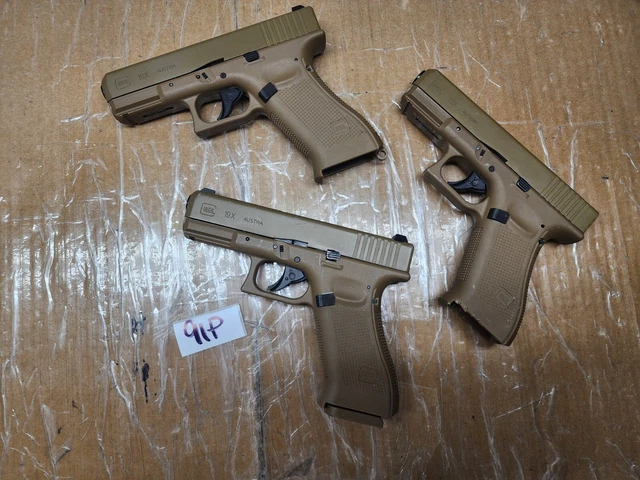 DEFECTIVE UMAREX GLOCK G19X Gen 5 CO2 .177 BB Guns 1 Mag x 3 guns ...