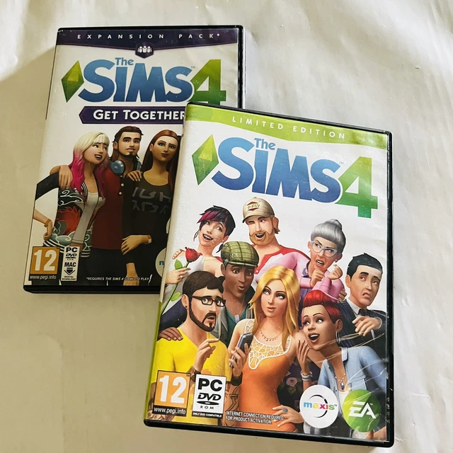 THE SIMS 4 And The Sims 4 Get Together Expansion Pack 2x PC Games £13. ...