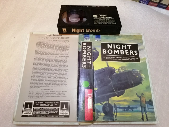 NIGHT BOMBERS (WINTER 1943) - RARE 1981 Thorn/EMI Video BETAMAX Issue ...