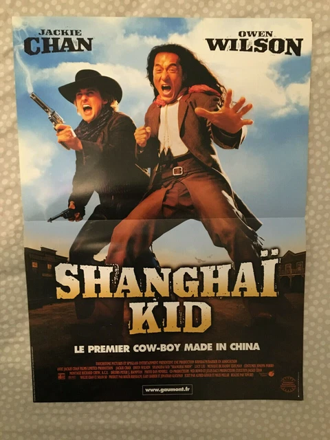 JACKIE CHAN OWEN Wilson SHANGHAI KID Affiche de cinéma French movie ...