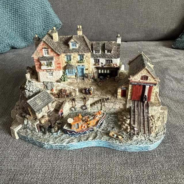 DANBURY MINT , RNLI Lifeboats Collection , “Safely Home “ by Jane Hart ...